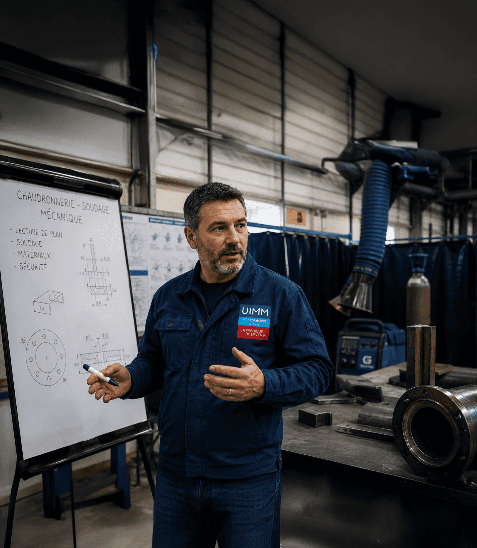 Formateur en chaudronnerie / soudure et mécanique H/F | Pôle Formation